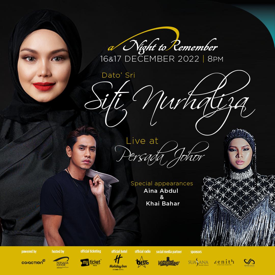 A Night To Remember With.. Dato’ Sri Siti Nurhaliza di Persada Johor International Convention ...